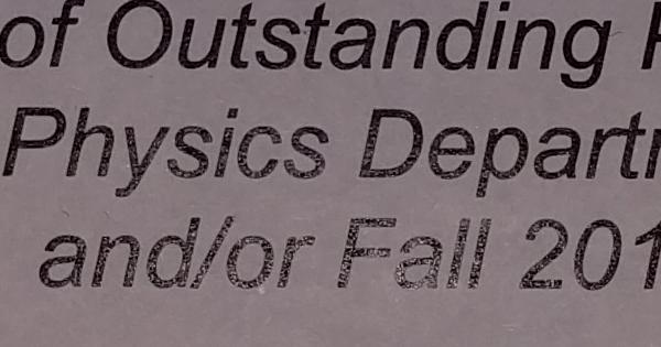 Anthony Zingale wins Teaching Assistant Award | High Energy Density ...